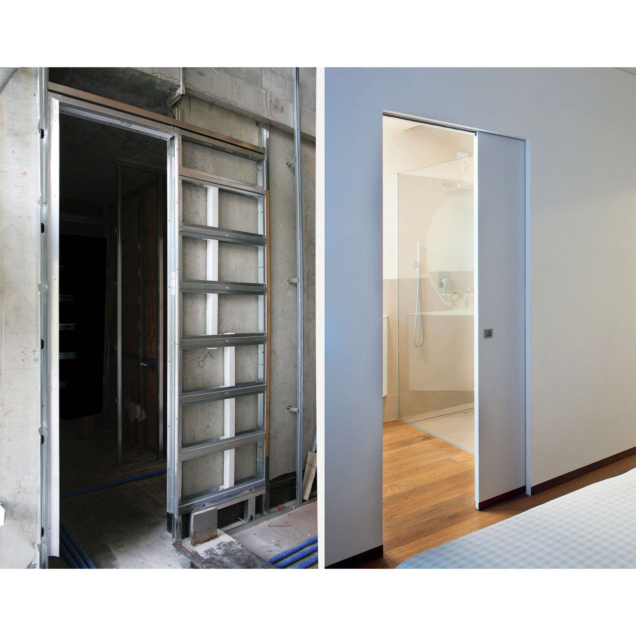 Eclisse - Counterframe in kit for plasterboard Mod. Syntesis FLUSH OF ...