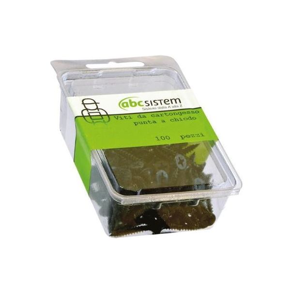 Abc Sistem - Black phosphated plasterboard screws 3.5X19 mm (100 pcs ...