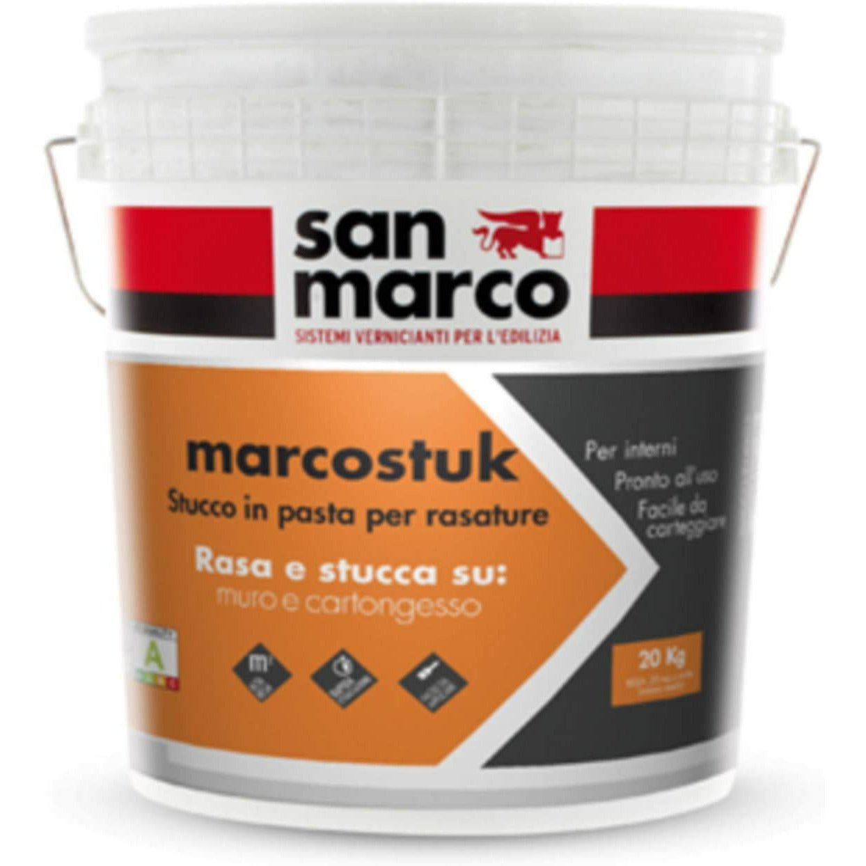 San Marco - Stucco Paste for Interiors Kg. 20 — Archimedil